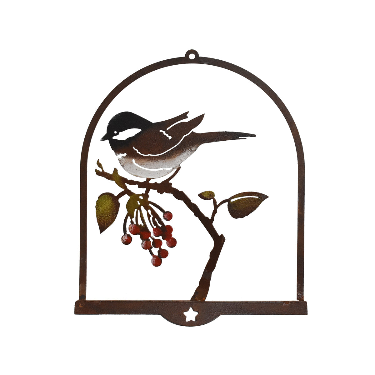 Bird On Wild Cherry Wall Art Rusty Birds Elegant Garden Design bird-on-wild-cherry-wall-art-rusty-birds-elegant-garden-design
