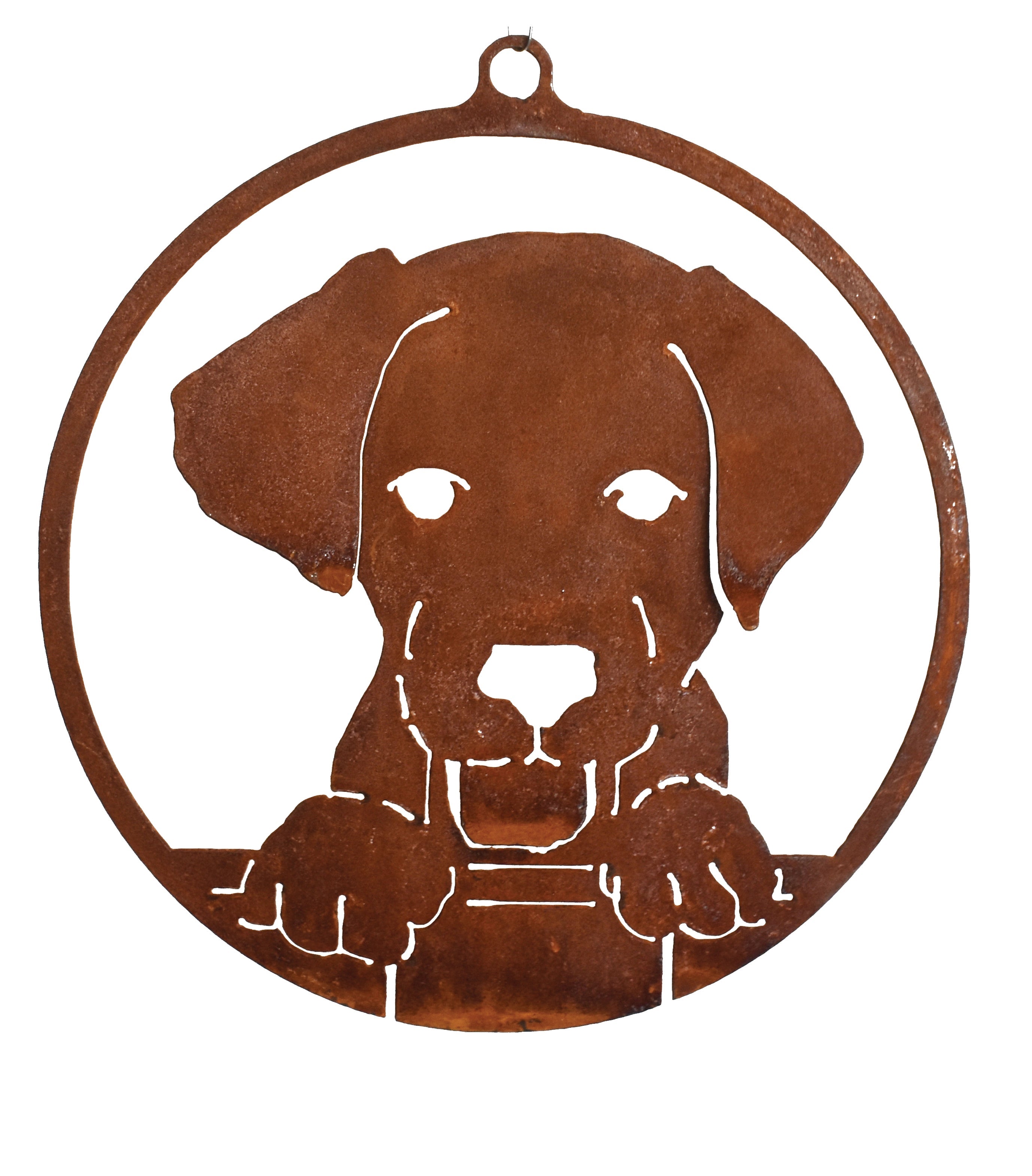 Dog Face 9" Ring– Elegant Garden Design